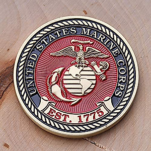 USMC Second Recruit Training Battalion San Diego Challenge Coin - 2nd BN San Diego - Marine Corps Training Military Coins - Designed by Marines for Marines - Officially License