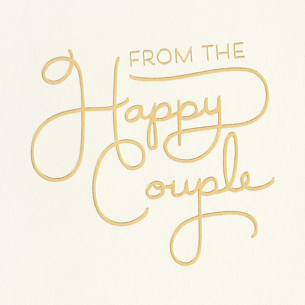 Hallmark Pack of 100 Wedding Thank You Cards (Happy Couple)