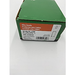Square U-Bolt, 5/16 x 3L x 2W, H#320892