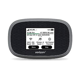 Verizon Wireless Jetpack 8800L 4G LTE Advanced Mobile Hotspot (No Sim Card Included) (Renewed)