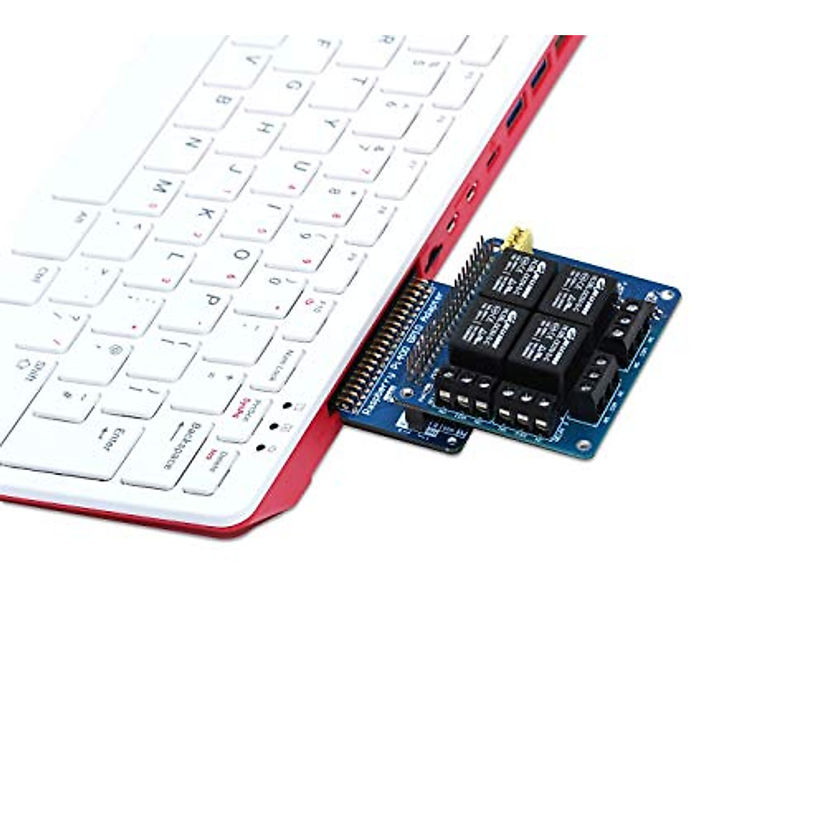 Raspberry Pi 400 GPIO Adapter Inbuilt 2 x 20 Pins Headers I/O Expansion HAT for Raspberry Pi 400