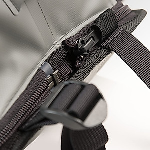 Giant Loop Buckin' Roll Tank Bag, Small Waterproof Motorcycle Tank Bag, 1.5-Liters Capacity, Fits Any Dirt Bike, Adventure, Dual Sport & More, Black