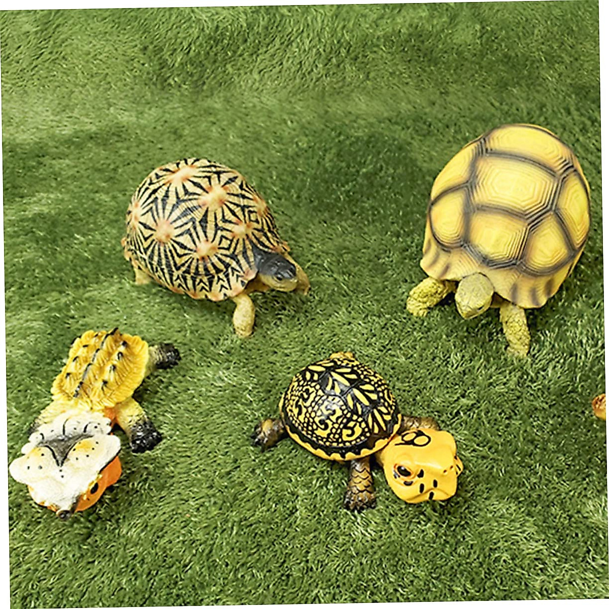 GANAZONO 2Pcs Climbing Pet Fake Lawn Terrarium Substrate Liner Reptile Bed Reptile Climbing Carpet Miniature Grass mat Amphipod Reptile Moss Carpets Horned Frog Cotton Absorbent pad