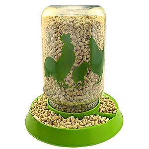 Lixit Reversible Waterers and Feeders for Chickens and Wild Birds (128 Ounce (Pack of 2))