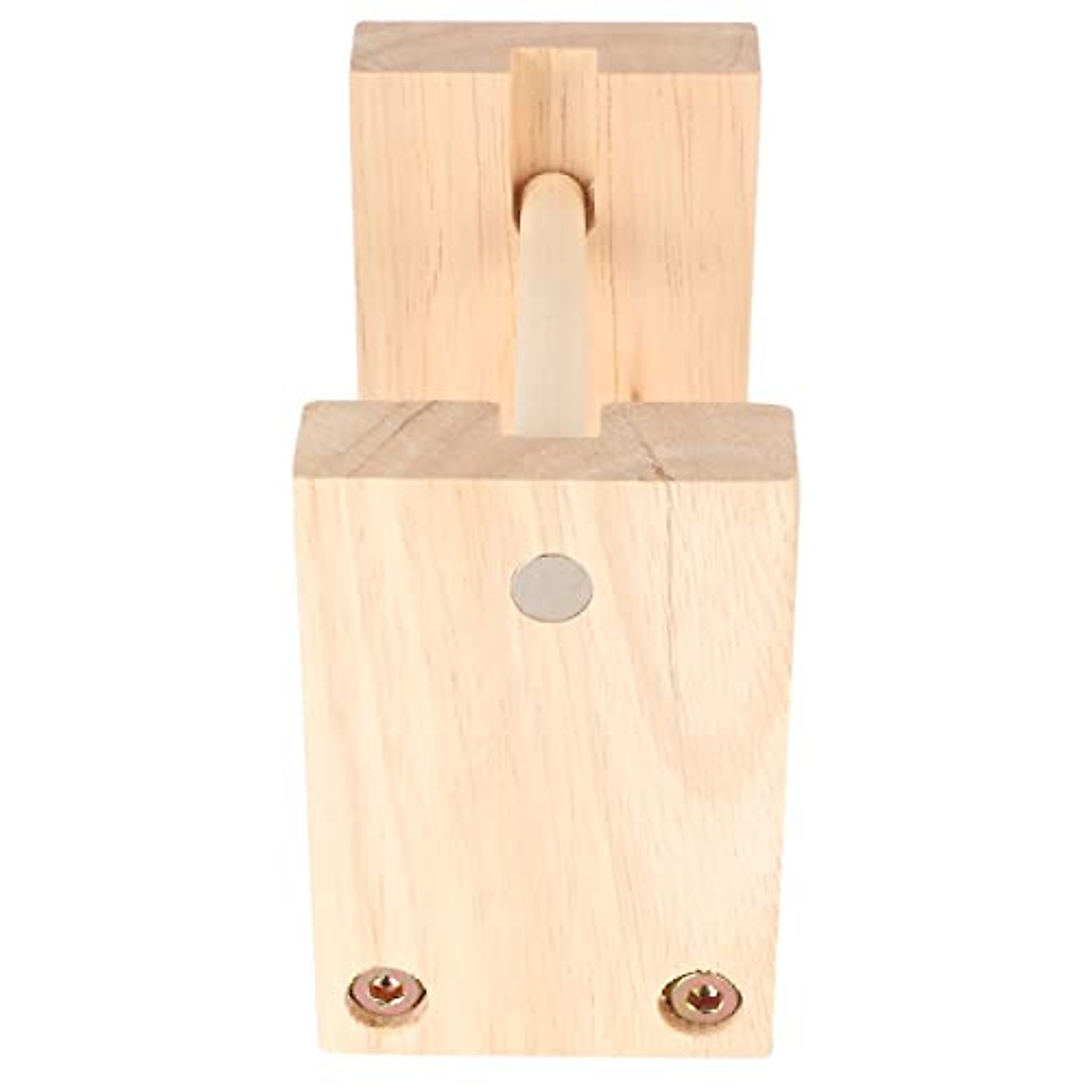 Emoshayoga Yarn Ball Holder, Widely Used Crochet Yarn Holder Solidwood Easy Assembly Rotatable Sturdy Durable for Sewing