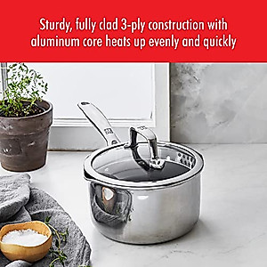 Zwilling Spirit Energy + Sauce Pan, 2-qt Newer Version, Stainless Steel