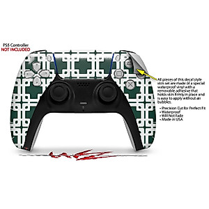 WraptorSkinz Skin Wrap compatible with Sony PS5 DualSense Controller Boxed Hunter Green (CONTROLLER NOT INCLUDED)