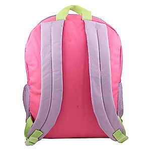 Fast Forward Baby Yoda Backpack with Lunch Box for Girls Set - Bundle with Baby Yoda Backpack, Baby Yoda Lunch Bag, Water Bottle, Stickers, Keychain, More | Star Wars Backpack for Girls