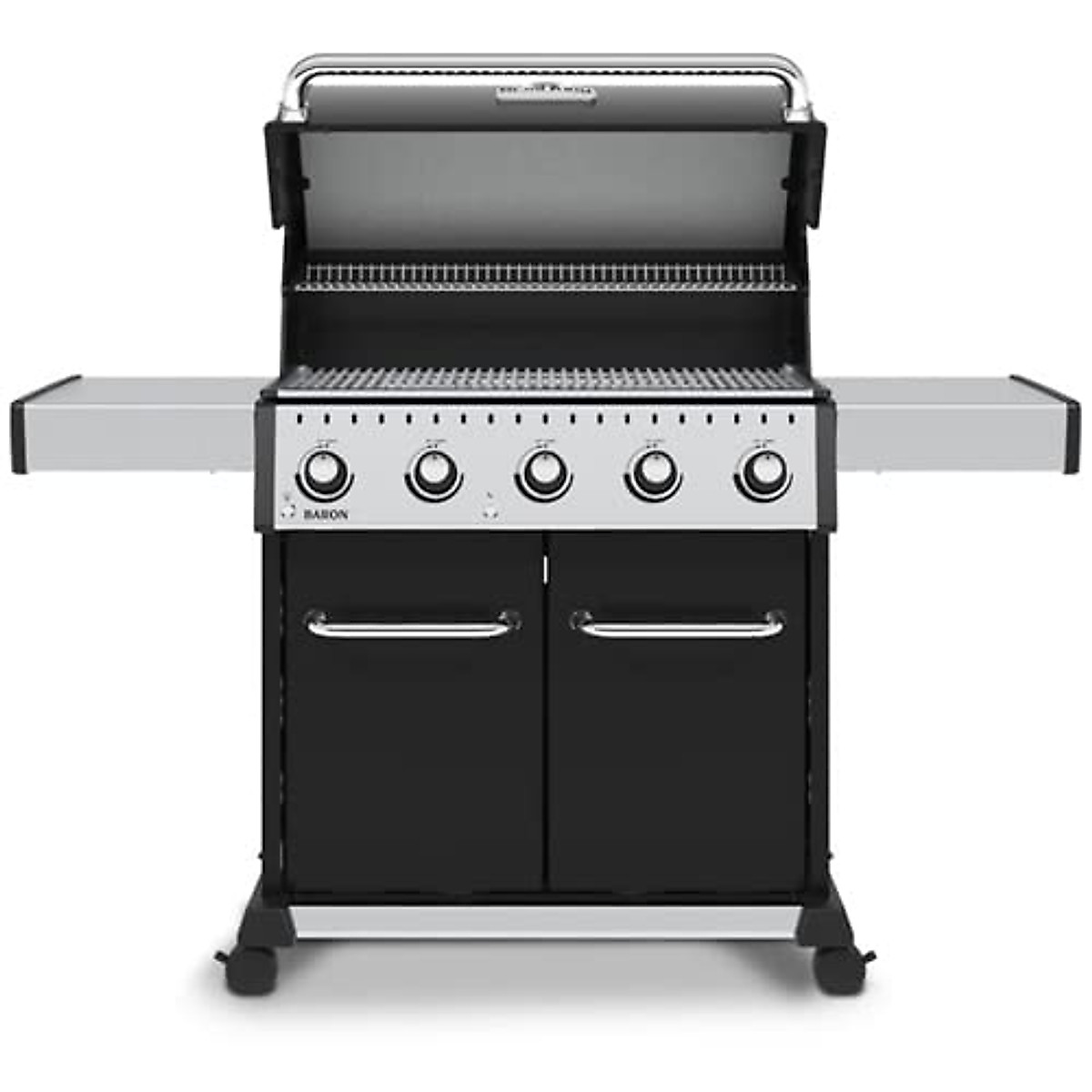 Broil King, Baron 520 Pro, 876214, Liquid Propane (LP), Silver, Black