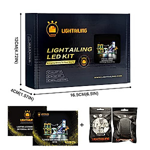 LIGHTAILING Light for 41732 Downtown Flower and Design Stores - Led Lighting Kit Compatible with Building Blocks Model - NOT Included The Model Set