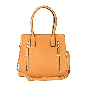 Browning Concealed Carry Purse, Premium Holstered Handbag with Safety Locking Option, Trudy (Honey)