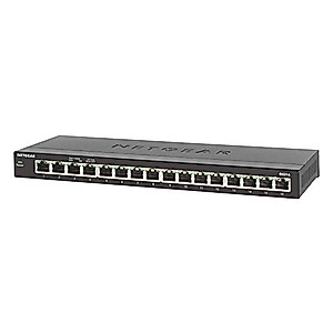 Netgear 16-Port GB UNMANAGED Switch, GS316-100PES