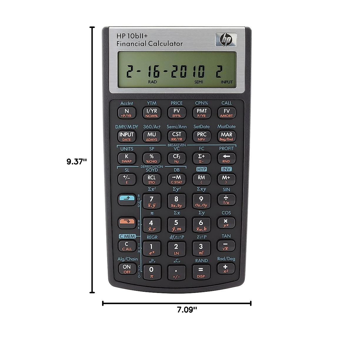 HP 10bII+ Financial Calculator