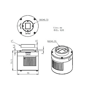 ZWO ASI533MC-P CMOS Color Cooled Astronomy Camera # ASI533MC-P