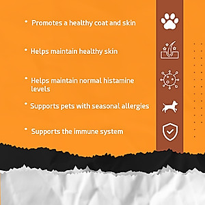 PointPet Allergy Plus Calming Formula for Dogs, 120 Count - Comprehensive Seasonal Allergy Support - Helps & Manages Histamine - Premium 13-in-1 Blend