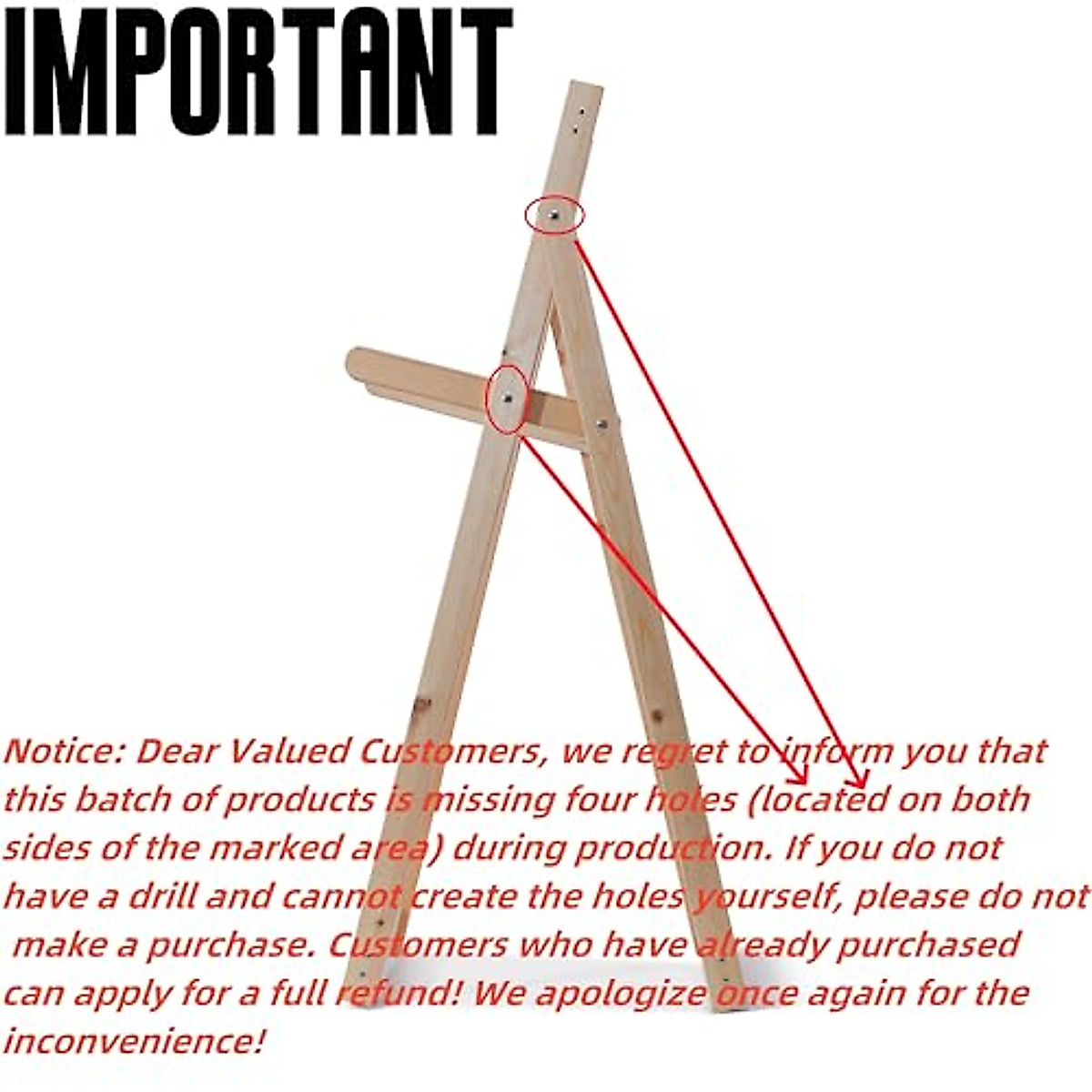 KAINOKAI Wooden Archery Target Stand for Point Bag Archery Target Straw Archery Target