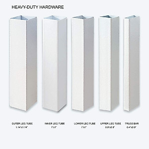 Tistent 10'x10' Pop Up Canopy Tent Commercial Instant Shelter with Heavy Duty Carrying Bag, 4 Canopy Sand Bags Purple