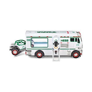 Hess 2018 Toy Truck - RV with ATV and Motorbike