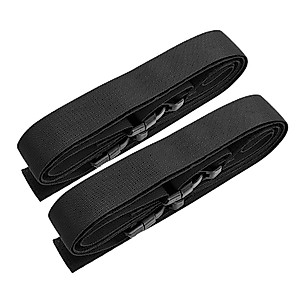 MOPHOEXII Kayak Storage Straps | Adjustable Heavy-Duty Wall Hanger Strap Storage Sling System- Hanging Two (2) Kayaks, SUP Paddle Boards in Garage