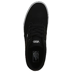 Vans Men's^Men's Atwood Low-Top Sneakers, Canvas Black White, 11 UK