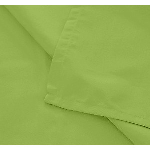 Flat Sheet - Luxury Soft 100% Cotton Sateen Weave Bedding 800 Thread Count - Best Premium Quality Top Sheet - Easy Care - 1 Flat Sheet Only (King/California King, Sage)