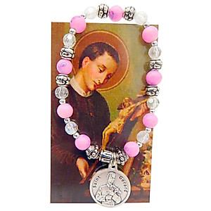 Westman Works St Gerard Stretch Bangle Bracelet with Holy Card Expectant Mothers Set