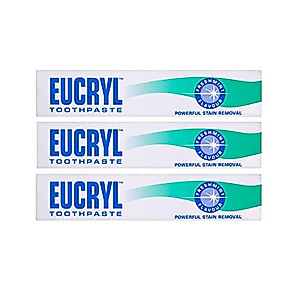 Eucryl Freshmint Powerful Stain Removal Toothpaste 50Ml- Pack of 3