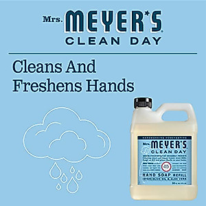 MRS. MEYER'S CLEAN DAY Liquid Hand Soap Refill, Rainwater, 33 OZ