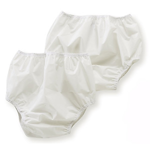 Gerber Baby 2-Pack Waterproof Pant, Solid White, 2T (Pack of 2)