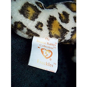 TY Beanie Babies 7`` Long Leopard FRECKLES New w/ Tag 4th Generation 96-97 ,#G14E6GE4R-GE 4-TEW6W228888