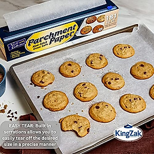 Nicole Home Collection Parchment Paper Roll 181 Square Feet, Non-Stick, Oven Safe