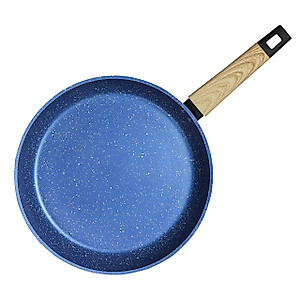 Art of Cooking 12" Granite Nonstick Frying Pan Omelet Skillet Cookware (Induction Compatible) (Ocean Blue)