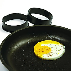 Norpro Nonstick Egg Rings, Set of 2, One Size, Multicolor
