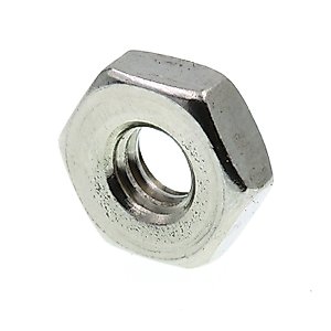 Prime-Line 9074401 Machine Screw Hex Nuts, #12-24, Grade 18-8 Stainless Steel (50 Pack)