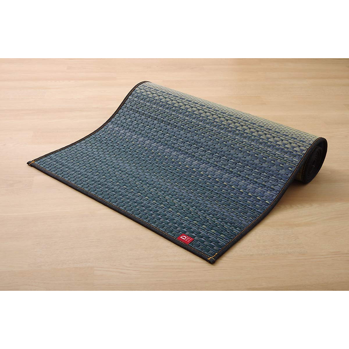 ＩＫＥＨＩＫＯ Non Slip 1/4-Inch Tatami Yoga Mat, Japanese Tatami Mat, Natural Relaxing Scent, Perfect for Pilates, Meditation, Made in Japan (Joy RE)