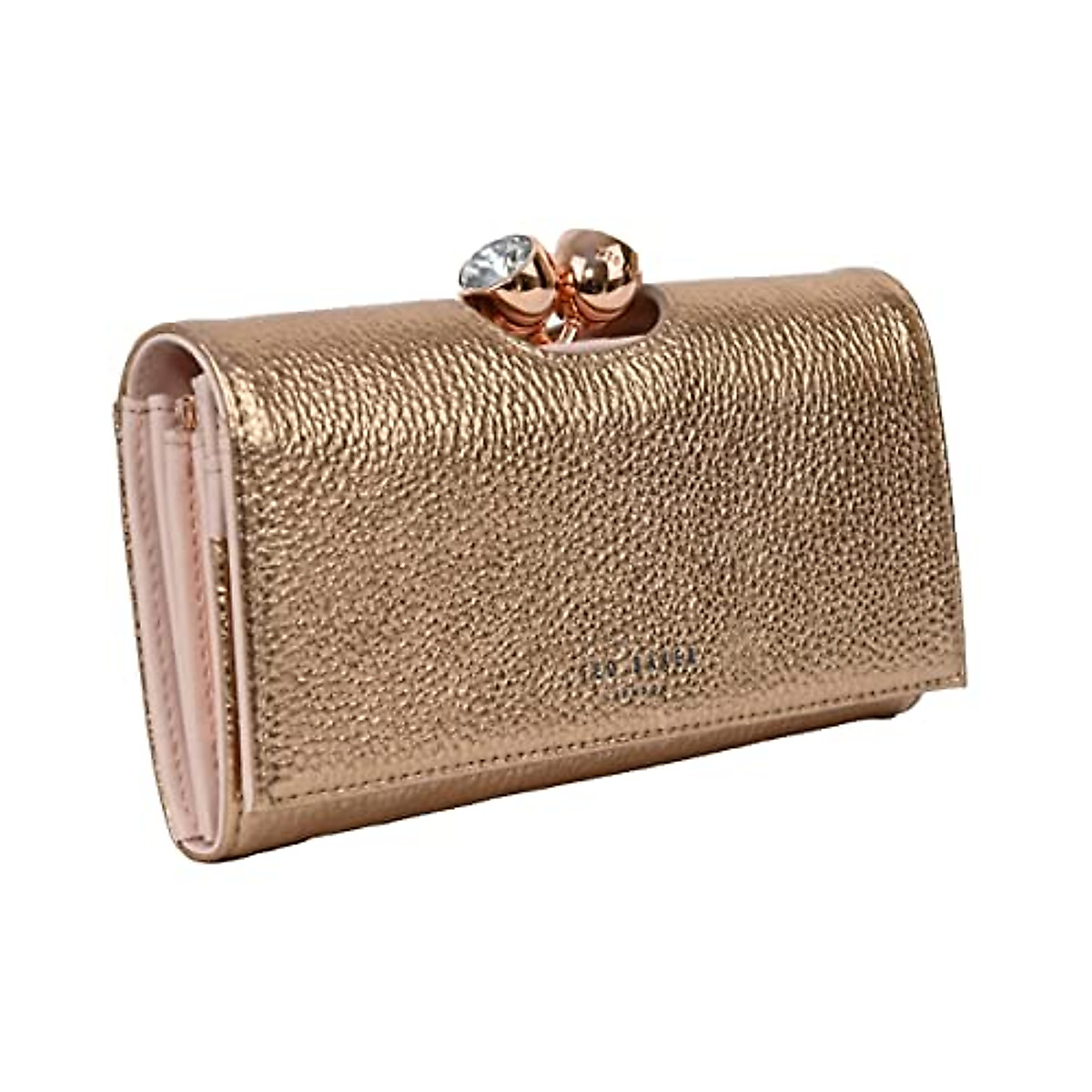 Ted Baker Women's Tammyy Textured Bobble Matinee Wallet (Leather, Rosegold)