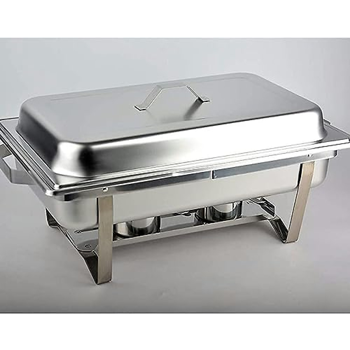 Chafing Dishes Chafing Dish Buffet Set, Food Warmers Server Warming Tray Round Rectangular Chafers, Stainless Steel Square Chafer, Round Food Warmer Chafing For Catering Warmer Chafer Set, Energy Effi