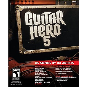 Guitar Hero 5 - Xbox 360 (Game only)