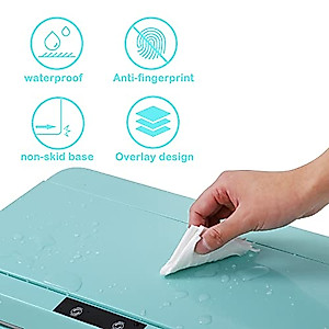 13 Gallon 50 Liter Kitchen Trash Can with Touch-Free & Motion Sensor Lid, Automatic Plastic Garbage Can, Touchless Trash Bin Automatic Trash Can for Bedroom Bathroom Home Office