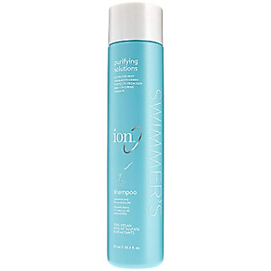 ion Swimmer's Shampoo, Removes Build-up from Chlorine and Minerals, Sulfate Free, Vegan