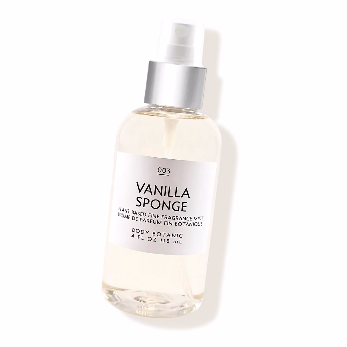 Vanilla Cake Fine Fragrance Mist by Body Botanic 4 Fl Oz 118 mL ~ the Decadent Scent of Fresh Baked Buttery Vanilla Sponge Cake with Buttercream Frosting and Whipped Cream