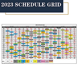 KIKIGO Fantasy Football Draft Board 2023-2024 Kit Extra Large Set with 528 Player Labels 2023 Top Rookie Blank Label 14 Teams 20 Rounds Premium Color Edition