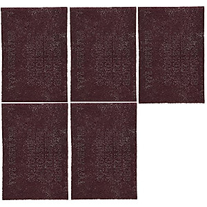 Lot of 5 Red 3M Scuff Pads Scotch Brite 3M Brand