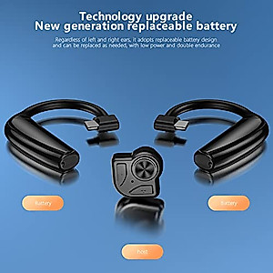 Lightweight Bluetooth Earphones In Ear, Bluetooth Headphones 5.0 Built-in Mic Wireless Earbuds Bluetooth Earbuds Control With Charging Case Digital LED IPX5 Earphones for Running, Sports, Cycling