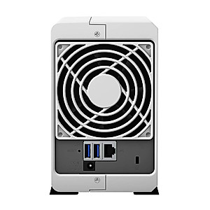 Synology DiskStation DS220j NAS Server with RTD1296 1.4GHz CPU, 512MB Memory, 36TB HDD Storage, 1 x 1GbE LAN Port, DSM Operating System