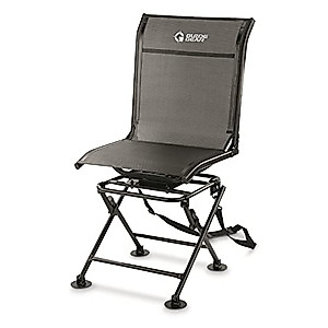 Guide Gear 360º Swivel Hunting Blind Chair, Lightweight, Portable Mesh Hunt Seat, 300-lbs Capacity