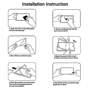 TiMOVO 2-Pack Feel-Paper Screen Protector for Microsoft Surface Pro 11/10 13 Inch 2024 / Surface Pro 9 / Surface Pro 8 / Surface Pro X, Anti-Glare Anti-Scratch PET Film, Surface Pen Support - Matte