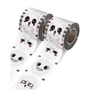 WantJoin 2 Rolls Cup Sealing Film, Pearl Cup Sealer Film 90-105 mm(3.5-3.7in） 6400 Cups for PP Plastic and Paper Cups, Tea Cup Sealing Film for Coffee Shop, Milk Tea Shop, Bar,White