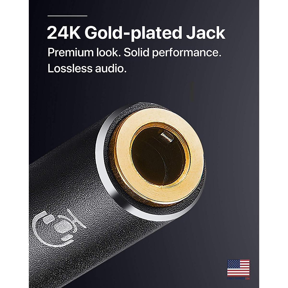 Long Nylon Braided USB Aux Adapter, 4ft/1.2m USB to Audio Jack, Smart Chip, 99.99% 4N OFC, TRRS External Sound Card for PC, Headphone Jack, 4-Pole Microphone, PS5 PS4 and More -Kepulu Pro Audio Line