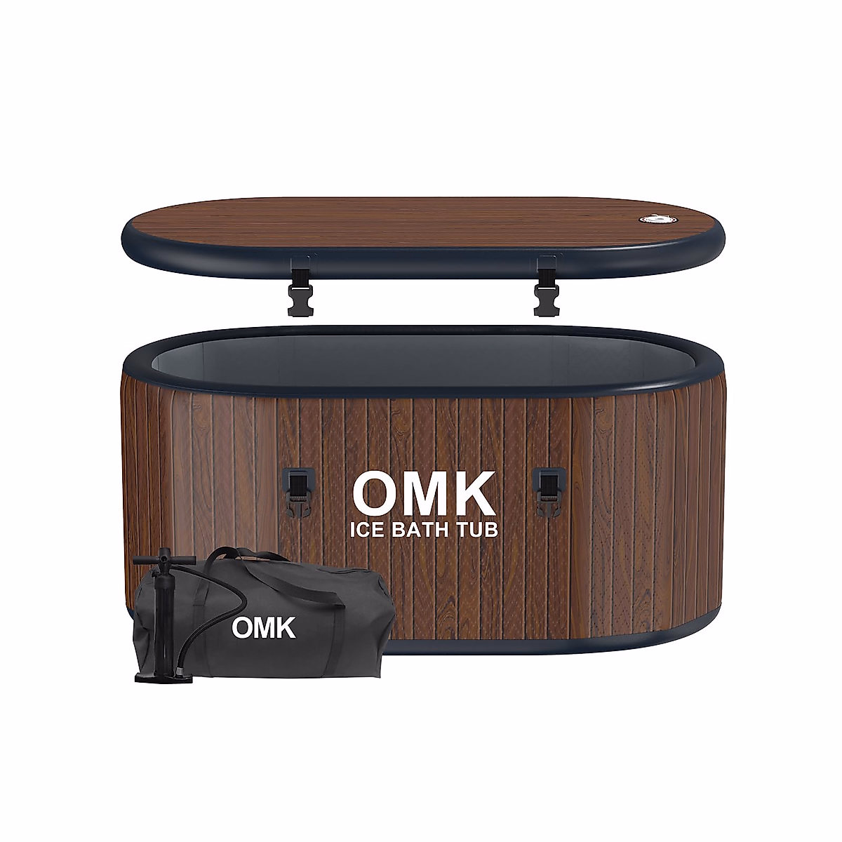 【Upgraded】 Cold Plunge Tub,Inflatable Ice Bath Tub for Athletes,Cold Bath Tub for Cold Water Therapy Recovery,Large 212 Gallon Ice Baths at Home or Outdoor-59 L x 32" W x 28" H